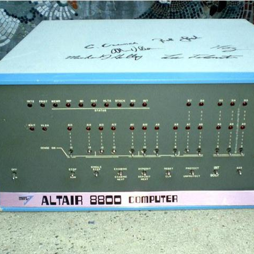 may 9, 1970 - Primer Micro-Computadora Altair 8800 (Timeline)
