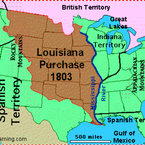 Louisiana Territory 1803