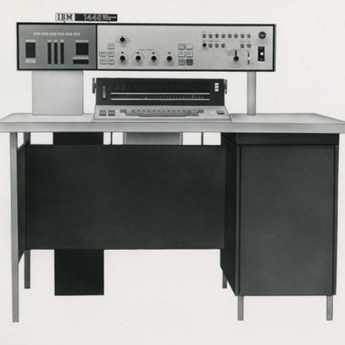 6 agos 1965 año - Se instala la IBM-1440 en la UNAM (Cinta de tiempo)