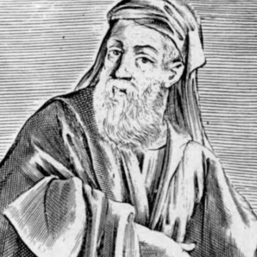 Empédocles de Agrigento (1 ene 495 año aC – 1 ene 435 año aC) (Cinta de tiempo)