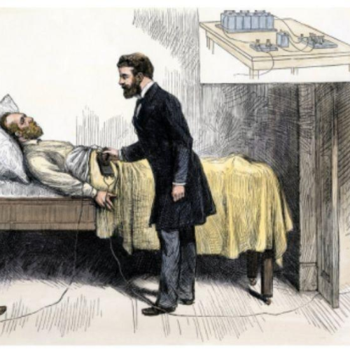 jan 13, 1881 - Created Electrical Bullet Probe (Timeline)