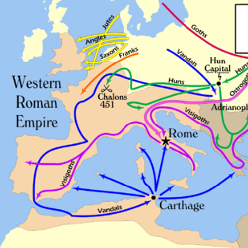 Barbarian Migration Period (jan 1, 375 – jan 1, 568) (Timeline)