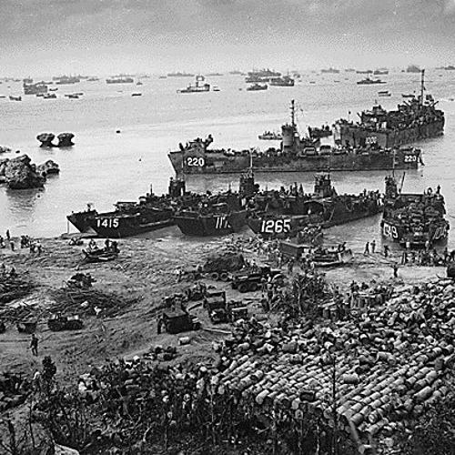 Begin Battle Of Okinawa (1 abr 1945 año – 22 jun 1945 año) (Cinta de ...