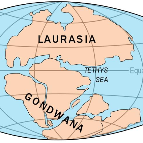 mar 12, 2018 - Pangea begins to break into continents 200mya Pangea ...