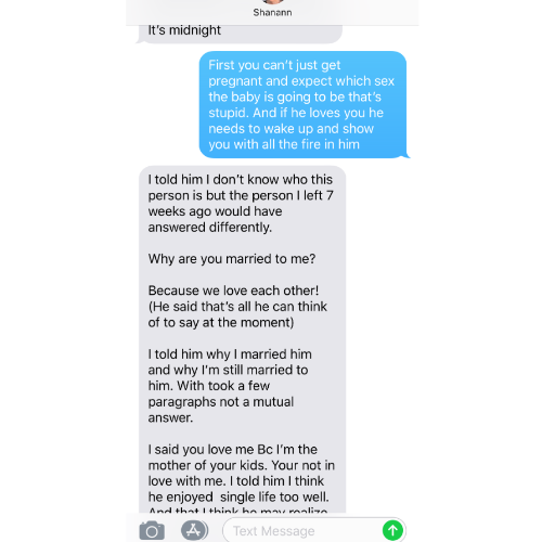 14h 16min, aug 5, 2018 y - Cassie texts Shanann (Timeline)