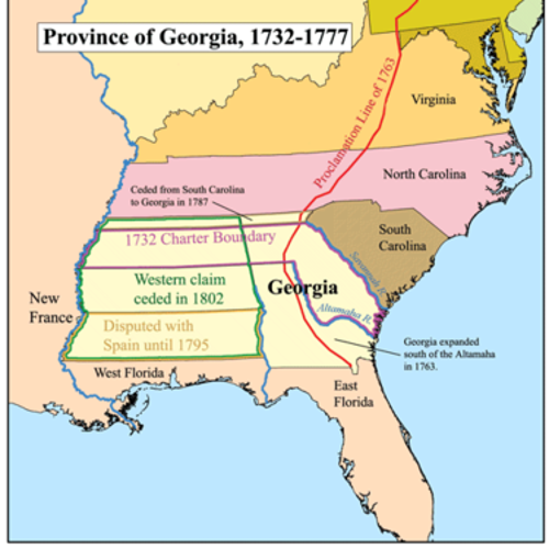 apr 21, 1732 - Georgia Colony Founded (Timeline)
