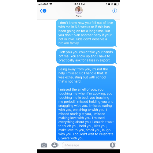 14h 16min, aug 5, 2018 y - Cassie texts Shanann (Timeline)
