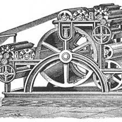 jan 1, 1863 - William Bullock of the United States develops the web ...