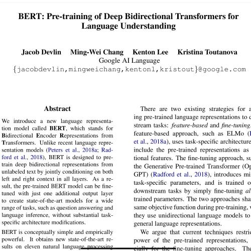 oct 18, 2018 - BERT Large Language Model released (Timeline)