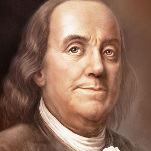 Benjamín Franklin (17 ene 1706 año – 17 abr 1790 año) (Cinta de tiempo)