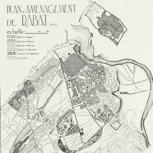 jan 1, 1913 - Rabat (Maroc) Plan urbano (Timeline)