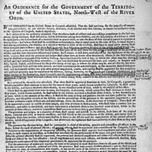 Northwest Ordinance Document