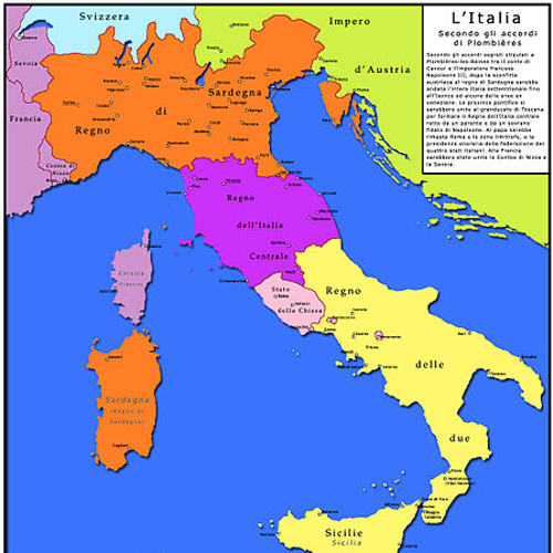 jul 21, 1858 - Plombieres Agreement (Timeline)