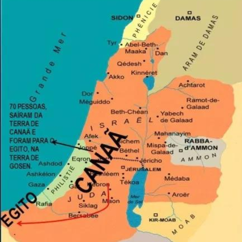Canaã (Israel) (1 jan 1702 ano antes da era comum – 31 dez 1500 ano ...