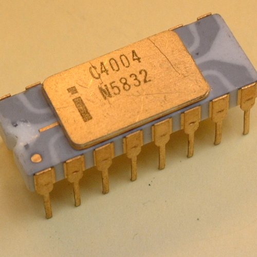 jan 1, 1971 - Microprocessor introduction (Timeline)