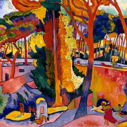 18 ene 1906 año - The Turning Road, L'Estaque André Derain French oil ...