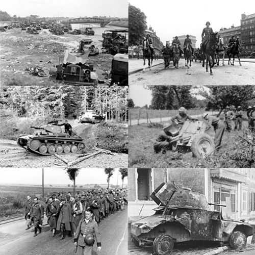 The Battle of France (may 10, 1940 – jun 25, 1940) (Timeline)