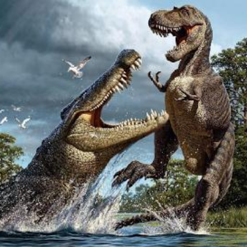 Deinosuchus Vs Spinosaurus