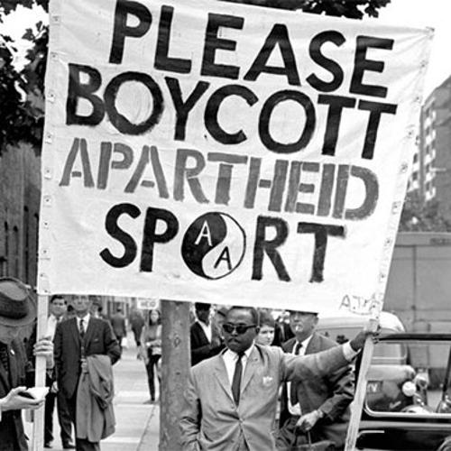 Sports boycott. (1 ene 1969 año – 1 ene 1991 año) (Cinta de tiempo)