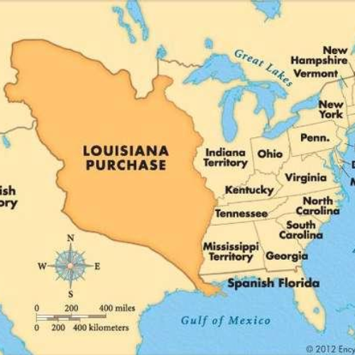 jan 7, 1803 - Lousiana Purchase (Timeline)