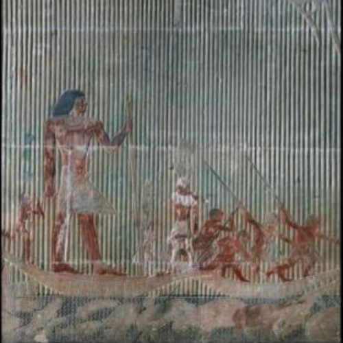 oct 18, 2450 BC - Ti Watching a Hippopotamus Hunt 2450 – 2325 BCE ...