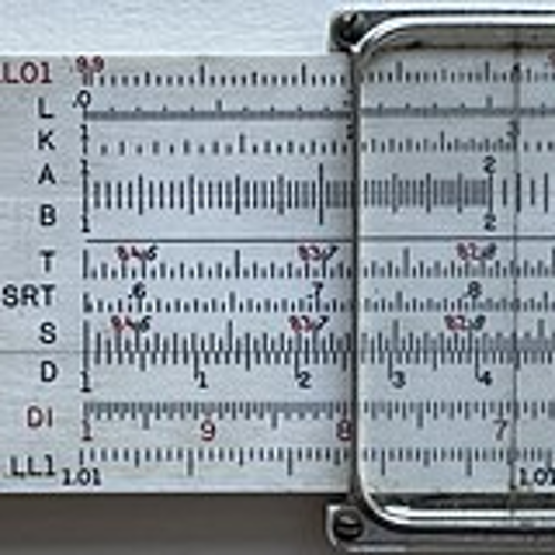 Slide rule (jan 1, 1620 – jan 1, 1630) (Timeline)