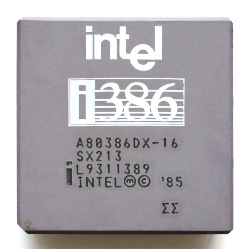 INTEL 80386 (1 ene 1985 año – 1 ene 1985 año) (Cinta de tiempo)