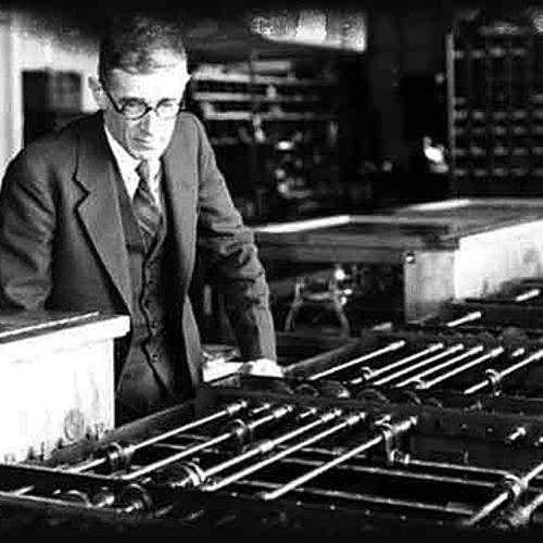 jan 8, 1937 - Presentación del Rapid Selector (Timeline)