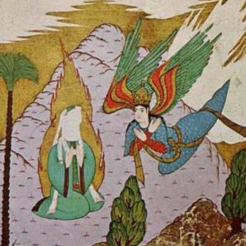 Anjo Gabriel E Muhammad Na Caverna