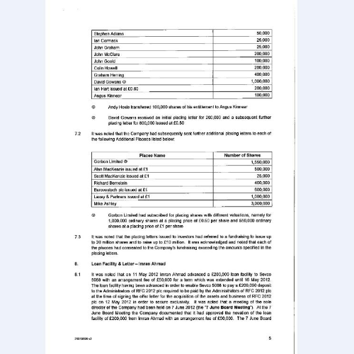 oct 31, 2012 - Meeting held by Rangers Newco (Sevco Scotland) at which ...