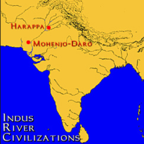 Mapa Mundial De Harappa Neolítico En Oriente Próximo Y Asia Menor