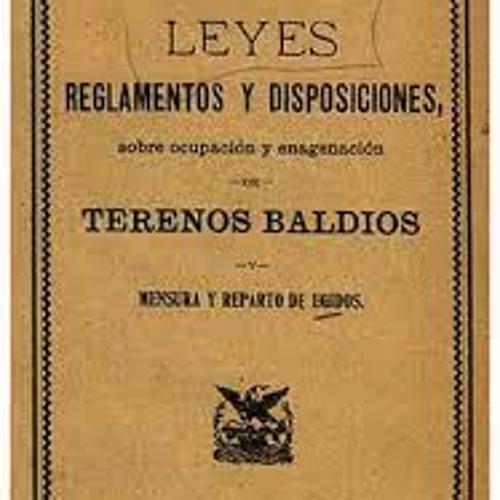 1 ene 1894 año - La ley de baldíos concentra 85% de las tierras en 1% ...