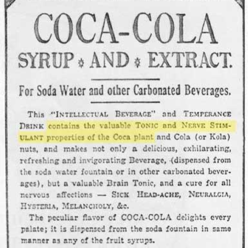 1 ene 1891 año - Spread of Coca-Cola (Cinta de tiempo)