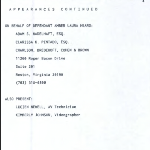 10 h, jan 21, 2022 y - Depp v Heard Dr Alan Blaustein Deposition (Timeline)