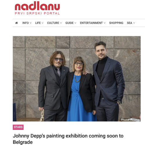 9h 7min, feb 16, 2022 y - NADLANU Johnny Depp's painting exhibition ...