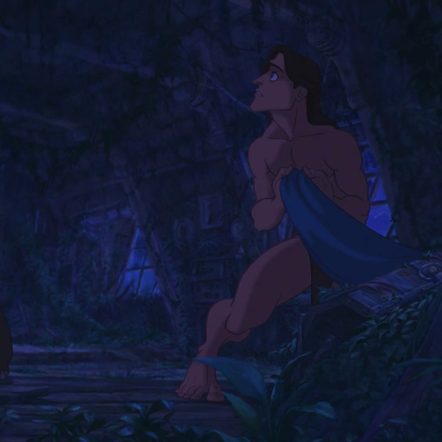 22 h 39 m, 10 jun 1909 año - Kala shows Tarzan the truth (Cinta de tiempo)