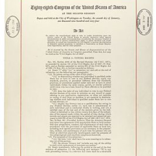 jul 2, 1964 - Civil Rights Act of 1964 (Timeline)