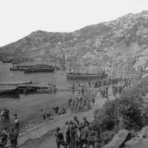 battle of gallipoli (1 feb 1915 año – 1 ene 1916 año) (Cinta de tiempo)