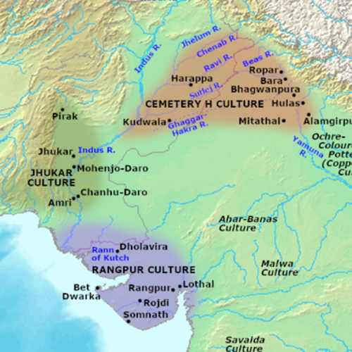 Jhukar and Jhangar culture (jan 1, 1900 BC – jan 1, 1500 BC) (Timeline)