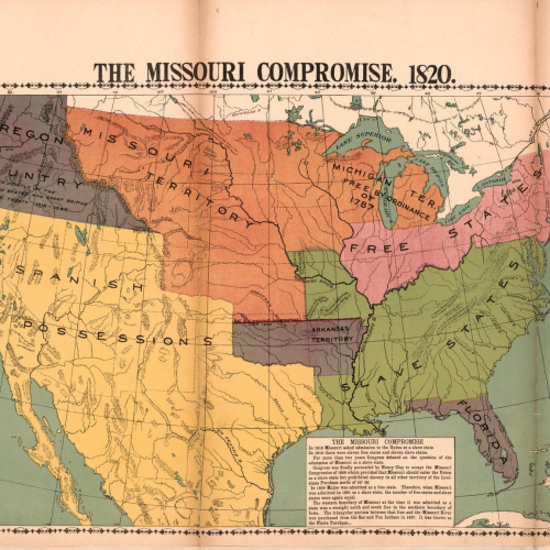 Missouri Compromise (1 ene 1820 año – 3 mar 1820 año) (Cinta de tiempo)