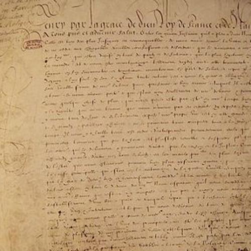 13 abr 1598 año - Edict of Nantes (Cinta de tiempo)