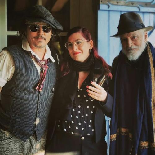 12 h, oct 14, 2021 y - Johnny Depp CHAPLIN Documentary Film Crew FRANCE ...