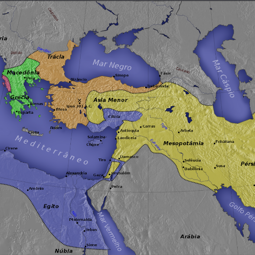 - Império Grego Os 4 generais de Alexandre, o Grande. (jan 1, 322 BC ...